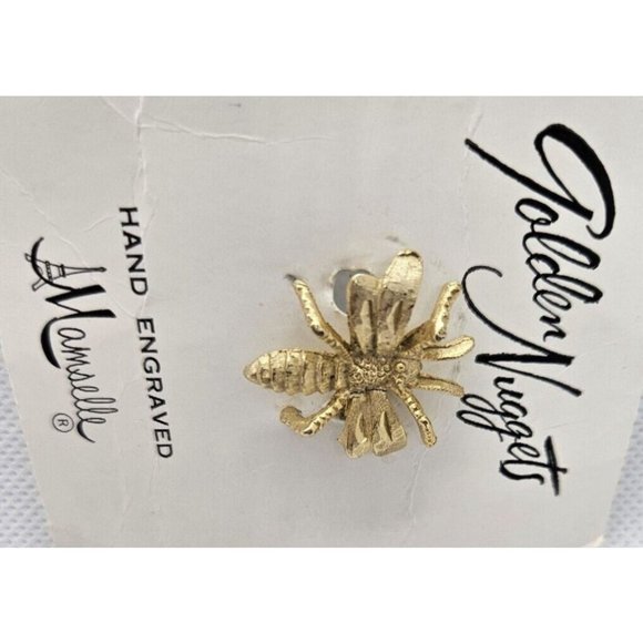 Mamselle | Jewelry | Vintage Mamselle Brooch Pin Gold Tone Bumble Bee ...